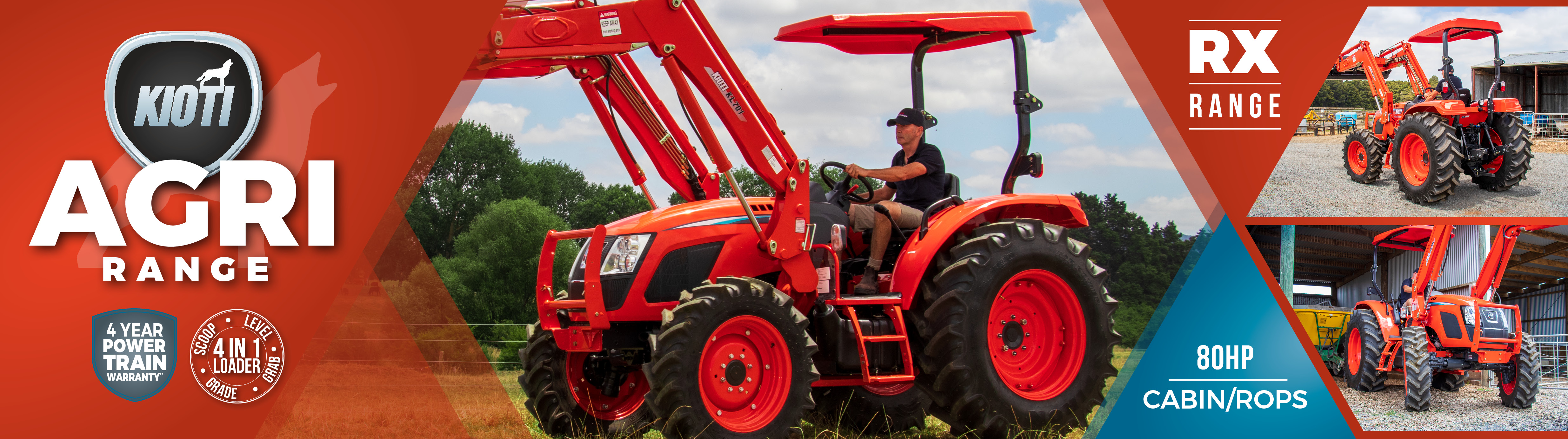 Kioti Tractors | Compact & Utility Tractors | Brought to you by Power ...